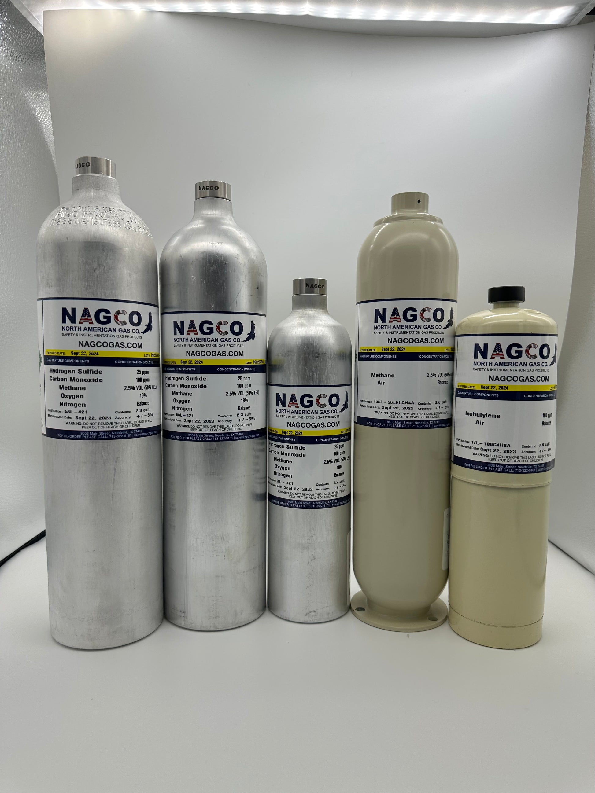 Calibration gas, regulators and detection tubes | NAGCO